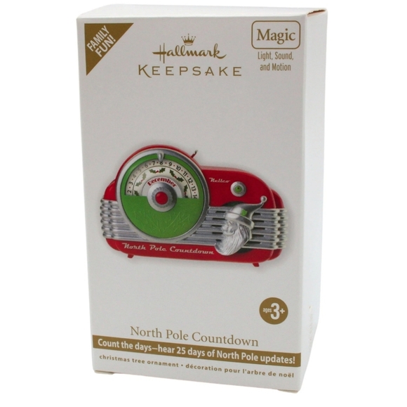 Hallmark | Holiday | 22 North Pole Countdown Magic Hallmark Keepsake ...